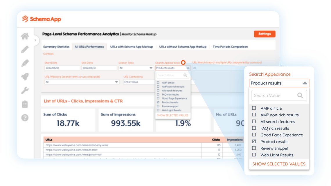 Introducing Schema App's New Page Level Report on SPA Introducing Schema App's New Page Level Report on SPA