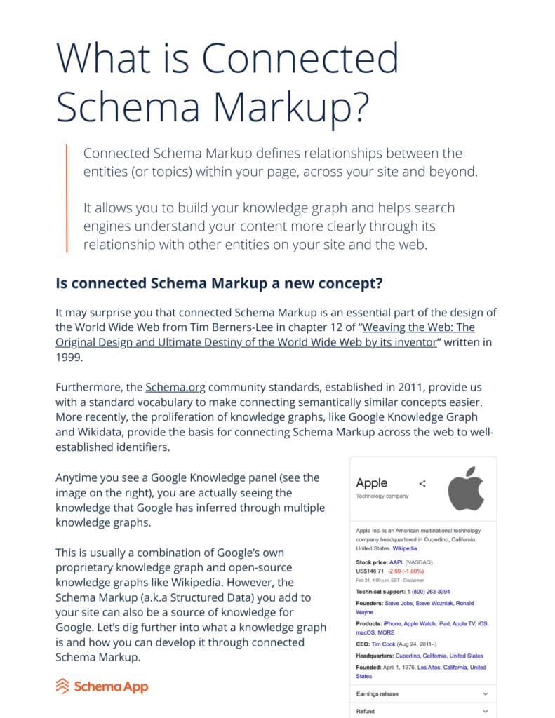 Guide to Connected Schema Markup | Schema App Guide to Connected Schema Markup | Schema App