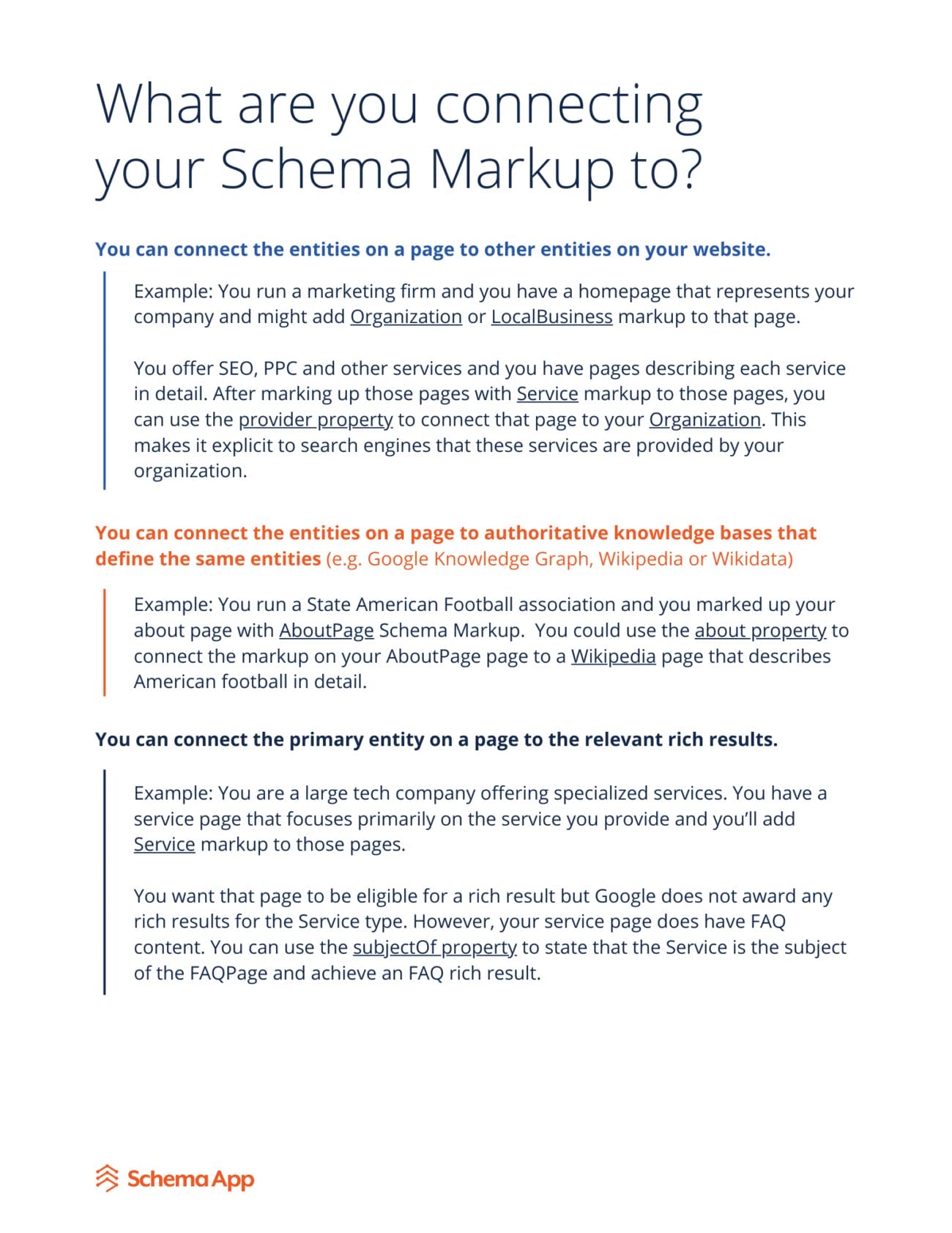 Guide to Connected Schema Markup | Schema App Guide to Connected Schema Markup | Schema App
